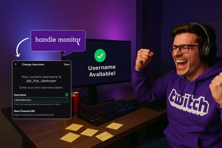 How to Instantly Check If a Twitch Username Is Available