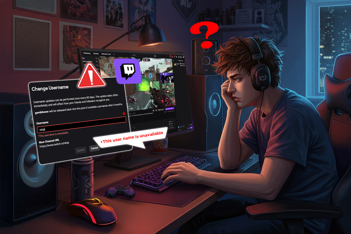 Why It Feels Like Every Good Twitch Username Is Taken