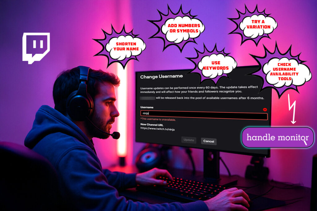 Twitch Username Taken? Here Are 5 Fixes Without Rebranding